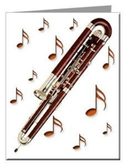 Contrabassoon Note Cards – Strum Hollow Music